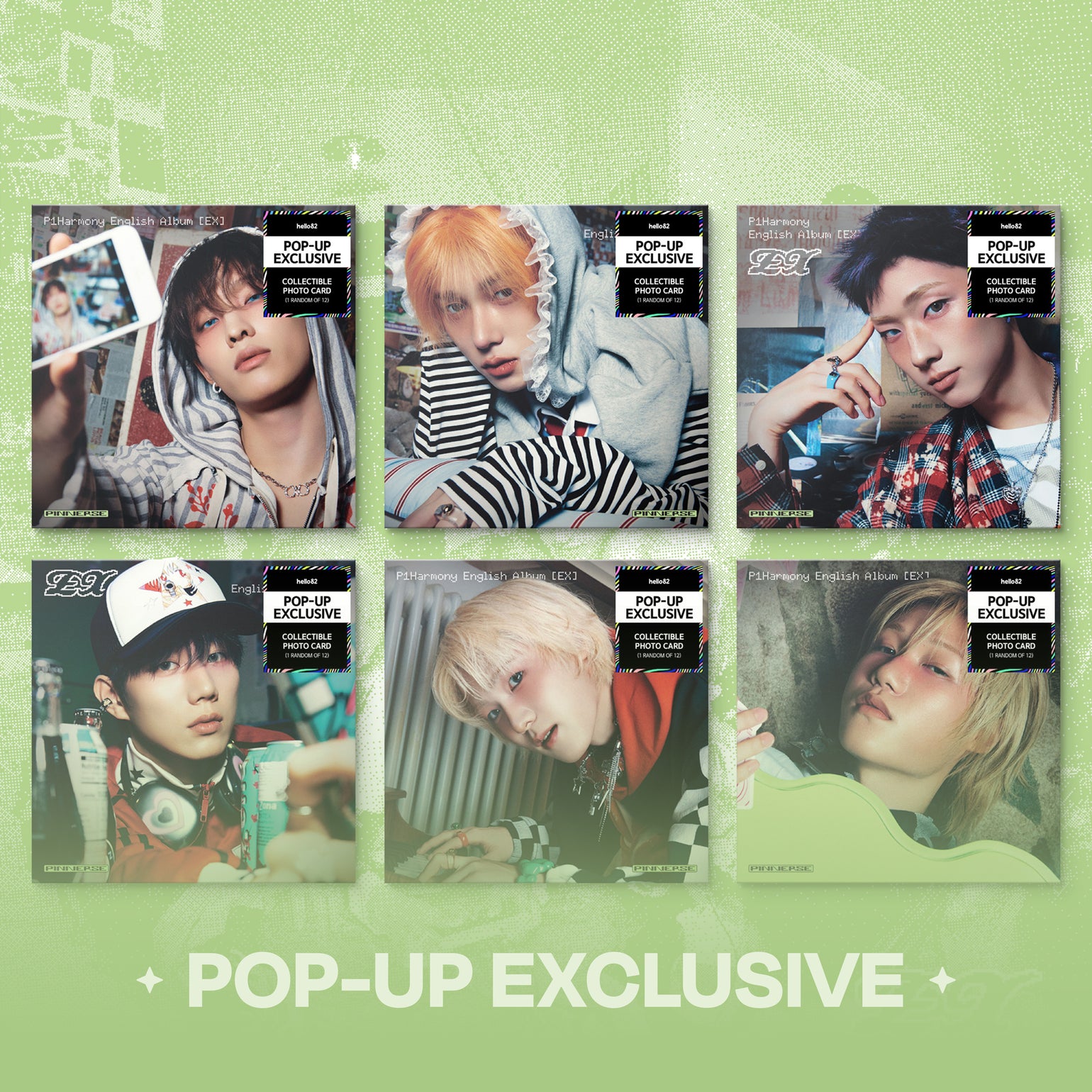 P1Harmony - EX (Compact) (POP-UP Exclusive) – Copenhagen Kpop