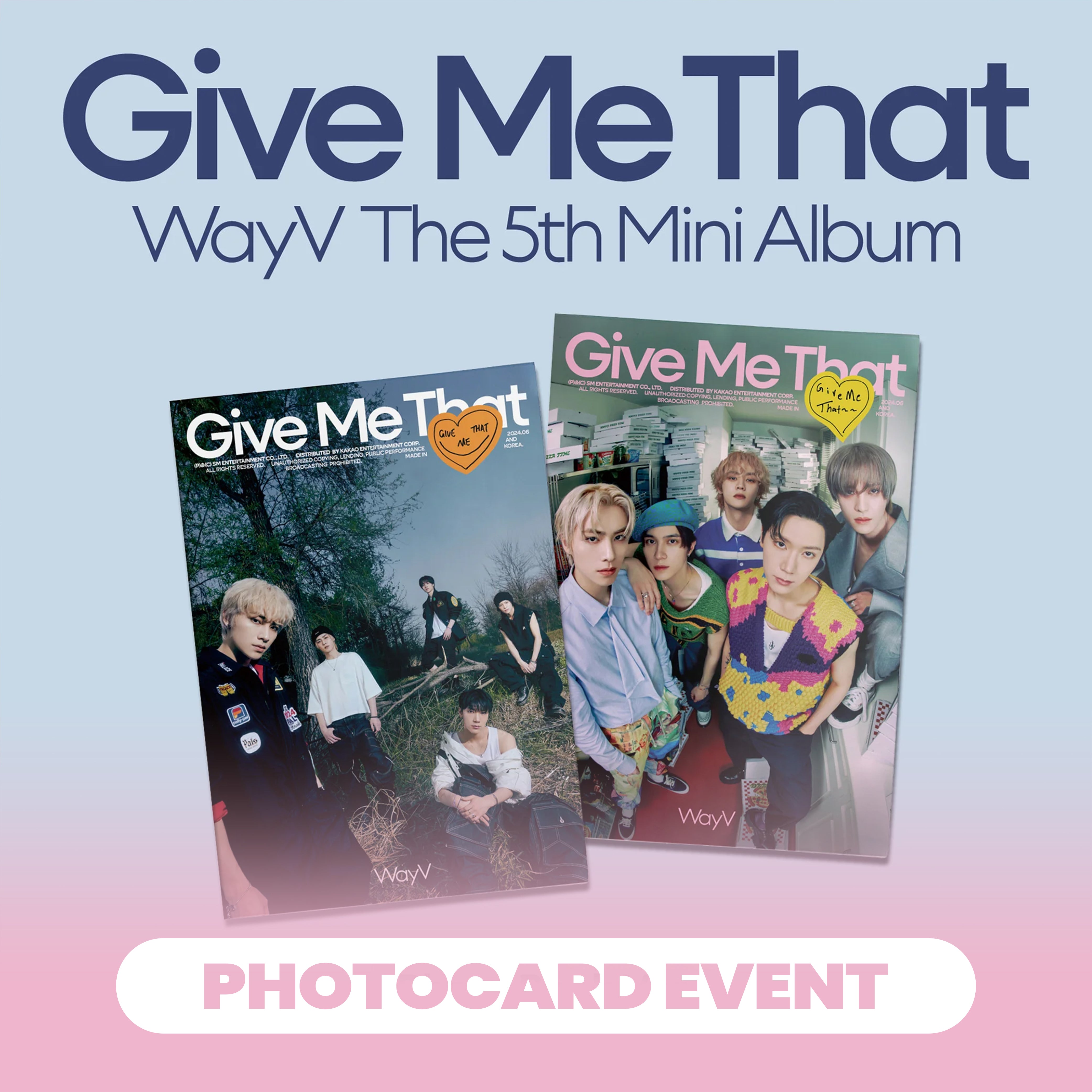 WayV Give Me That (Photobook Ver.) – Copenhagen Kpop